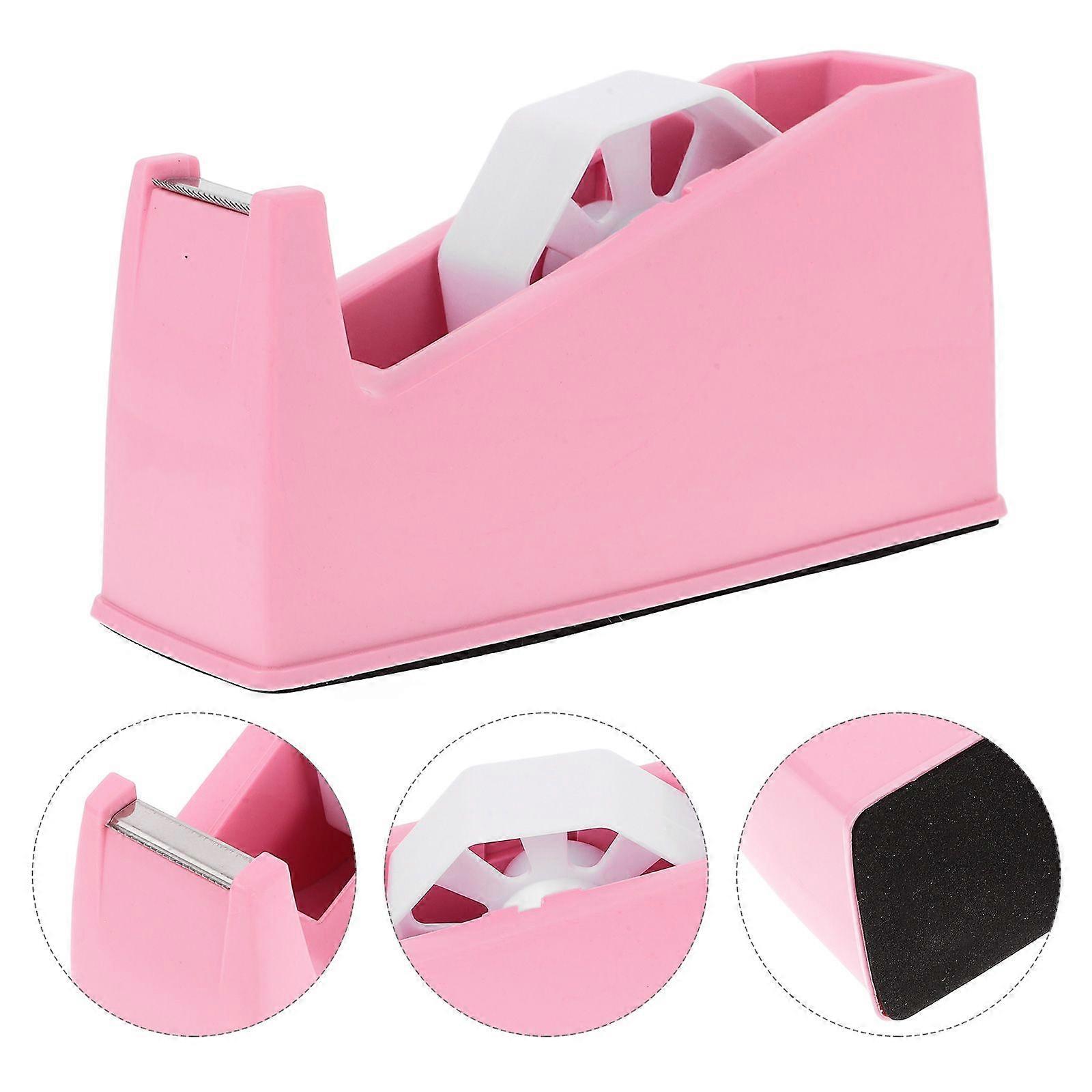 Desk Tape Dispenser Non-skid Tape Cutter Holder Portable Tape Dispenser ...
