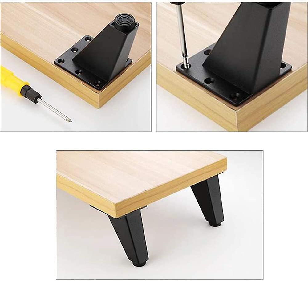 Pieces Adjustable Feet Furniture Legs Kitchen Legs Worktop Bar Tv Desk ...