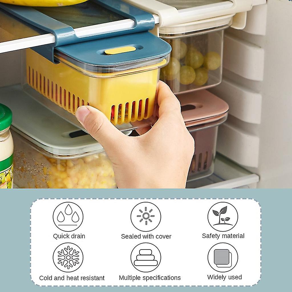 Food Fresh-keeping Classified Organizer Container Retractable For ...