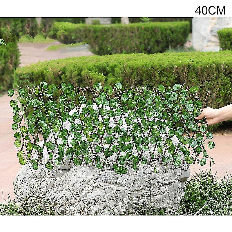 Expanderande staket infällbar staketskärm med växt expanderbar staket ...