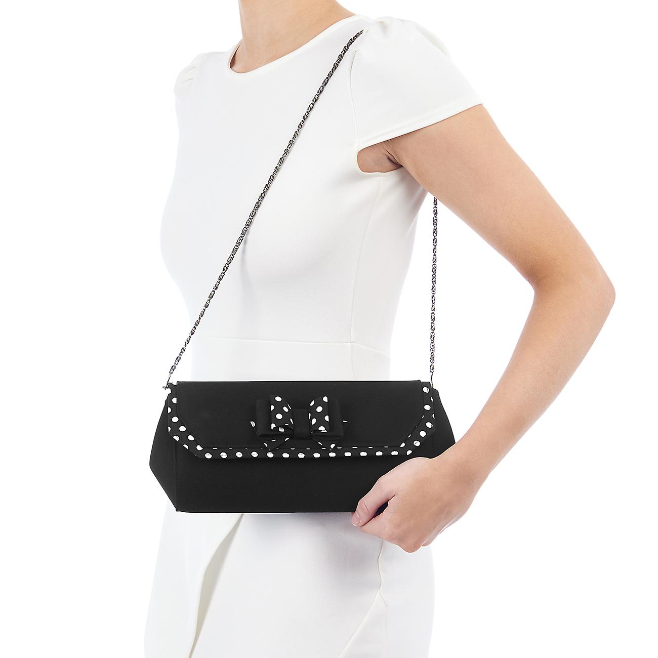 Ruby Shoo Women's Ivy Bow Court Shoe Pumps & Matching Brighton Bag ...