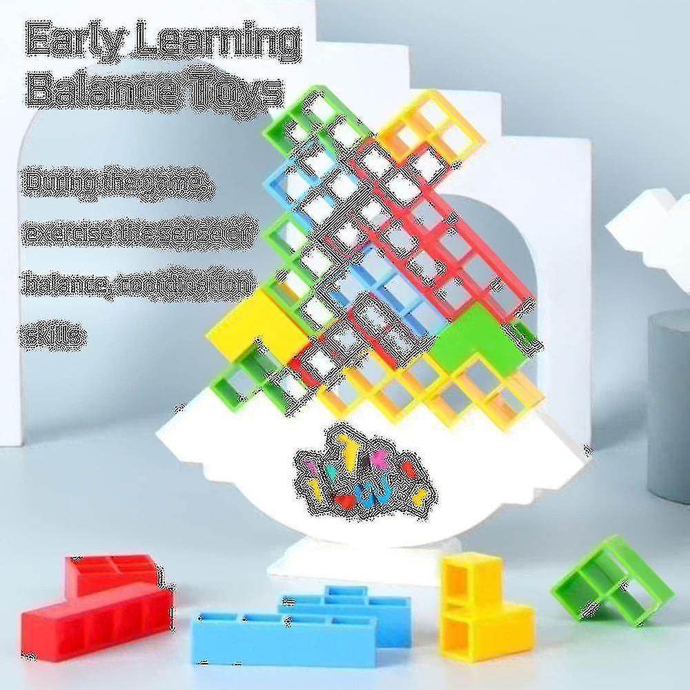 48 Pcs Tetra Tower Balance Stacking Blocks Jeu, 100% Nouveau | Fruugo CH