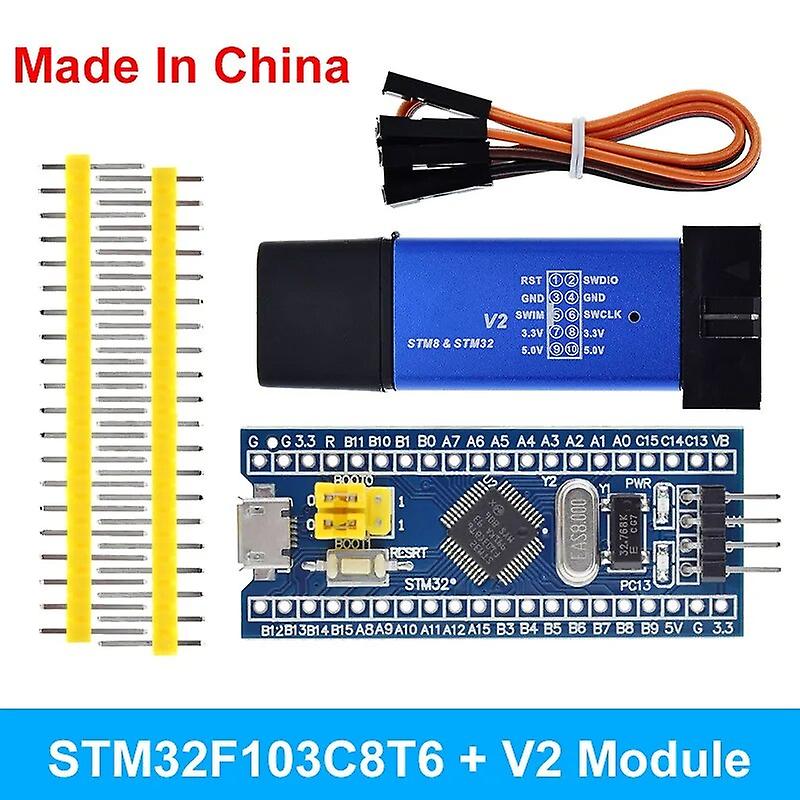 St Link V2 Simulator Download Programmer Stm32f103c8t6 Stm32 Minimum System Development Board