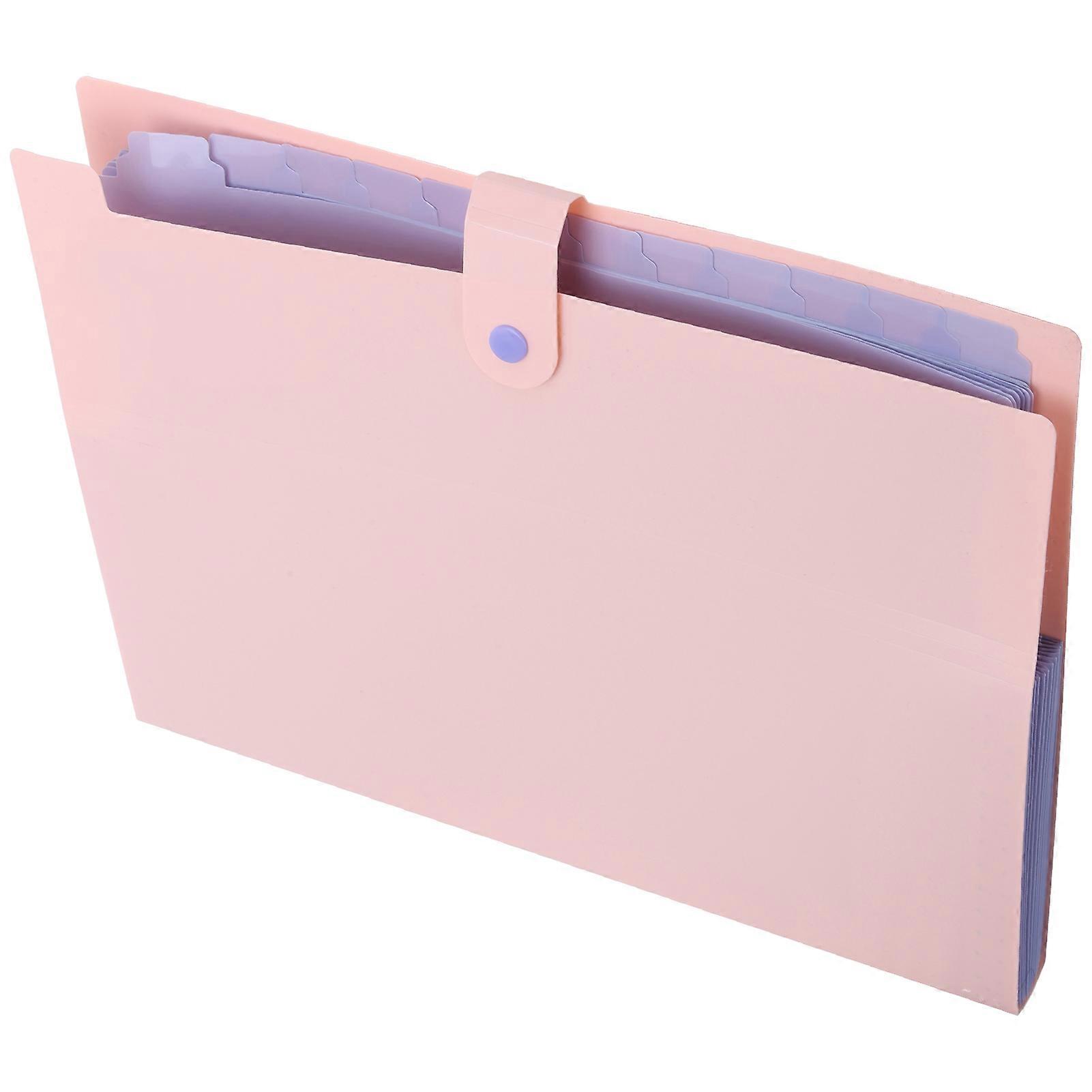 File Folder Bags A4 MultiLayer Document Organizer Paper Storage ...