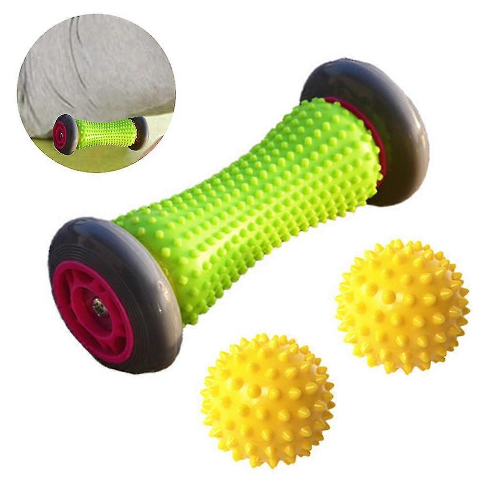 Foot Massage Roller Spiky Ball Foot Pain Relief Massager Relieve ...