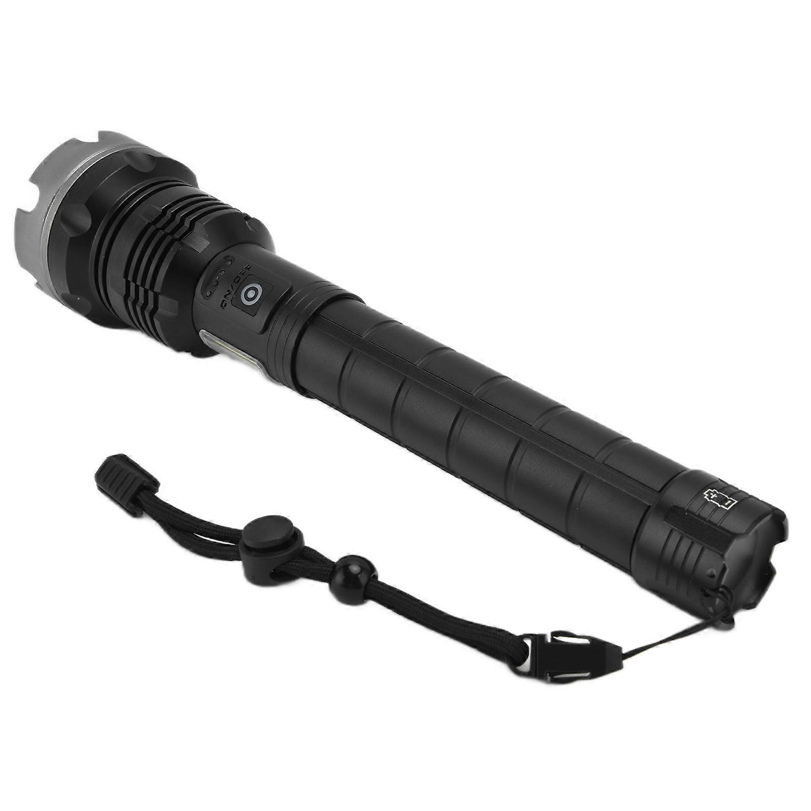 P90 Powerful Flashlight 5000LM Telescopic Zoom Flashlight IP65 ...