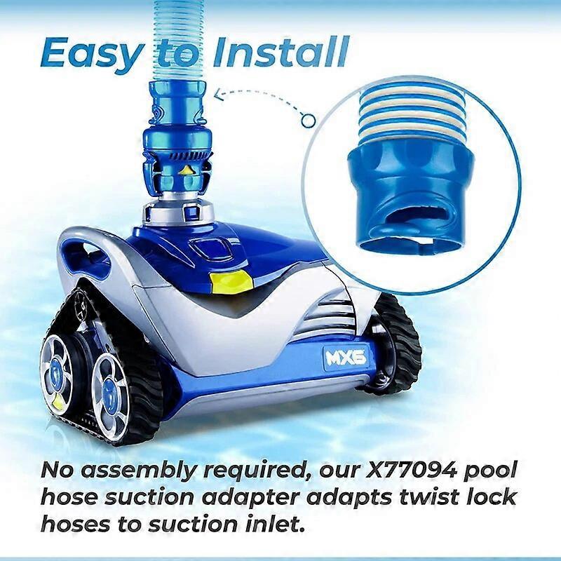 Accessories Pool Vacuum Hose Adapter For Zodiac MX6 MX8 Pool Cleaner ...