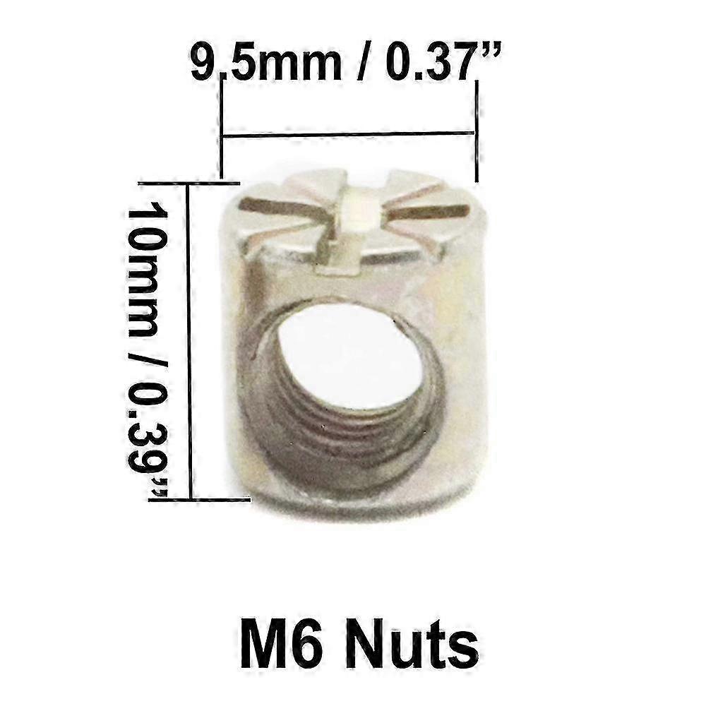50pcs Baby Crib Screws Hardware Replacement Kit Hexagon Socket Screw ...