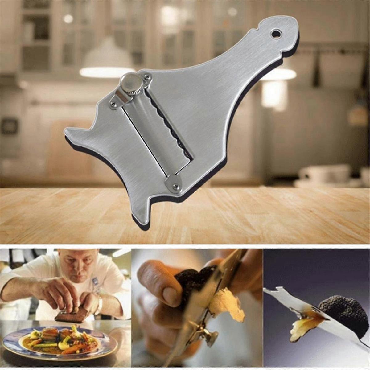 Adjustable Blade Truffle Slicer Stainless Steel Truffle Cutter Cheese ...