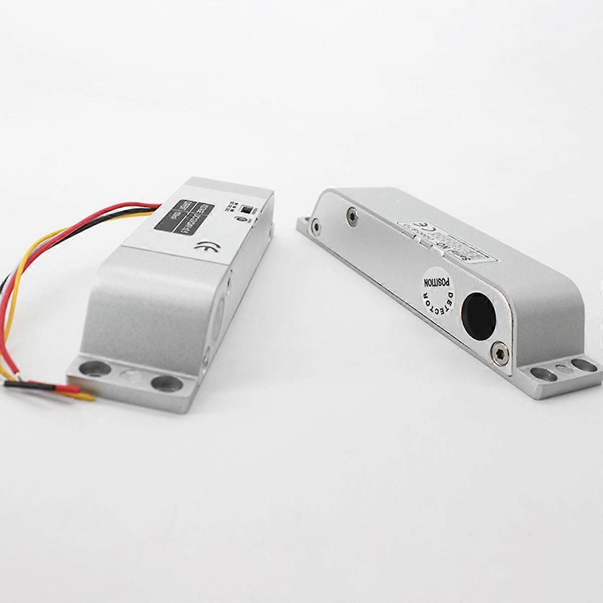 Electric Drop Lock 4 Wires DC12V Electronic Mortise Locks Wooden Door ...