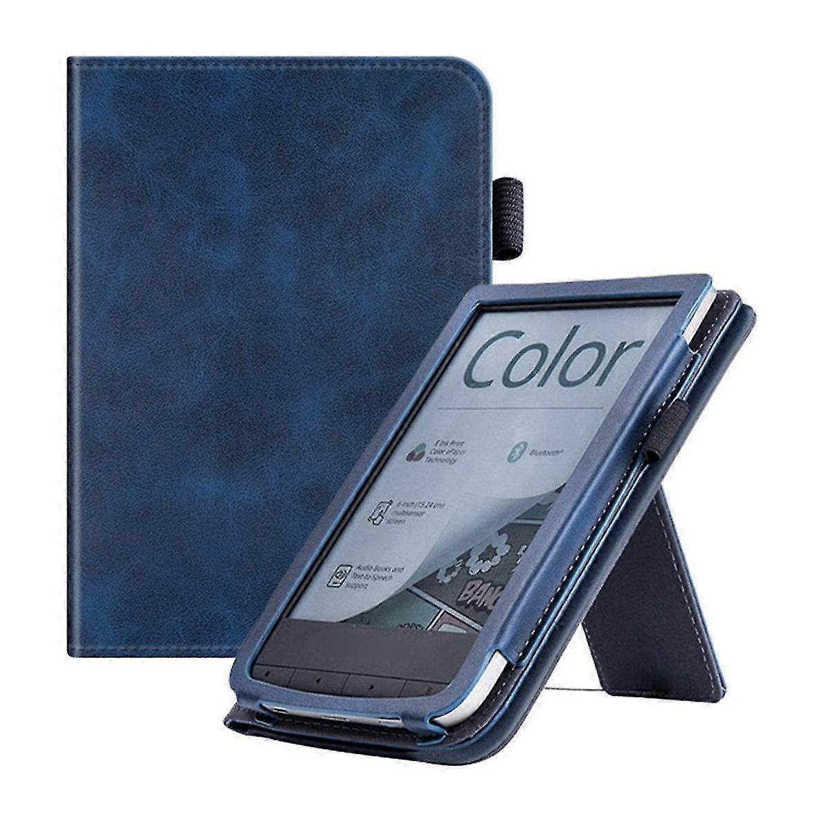 For Pocketbook Touch Hd 3 E-reader Stand Cover Flip Pu Case With Hand ...
