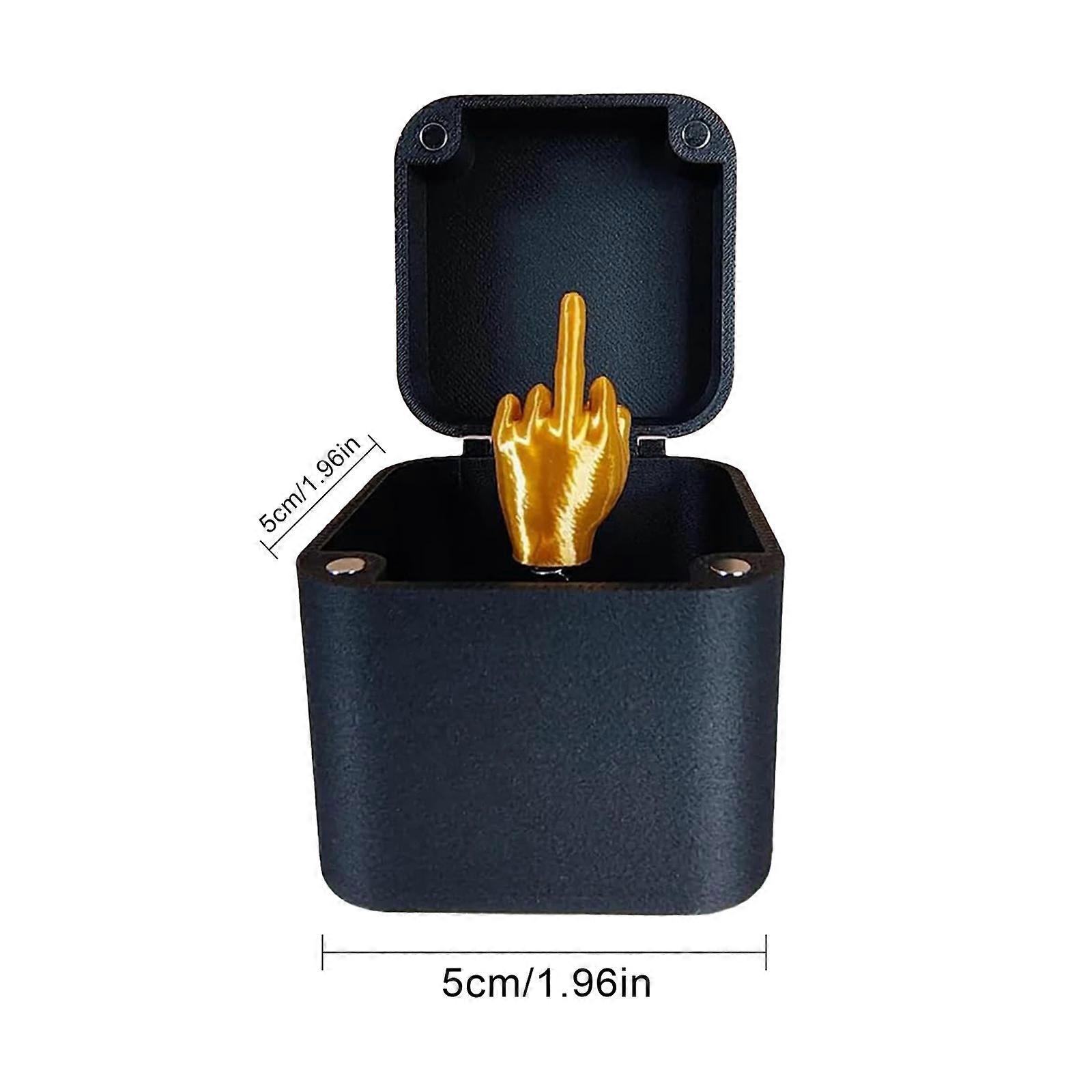 Middle Finger In A Box Funny Surprise Box Pop up Christmas Novelty Fun ...