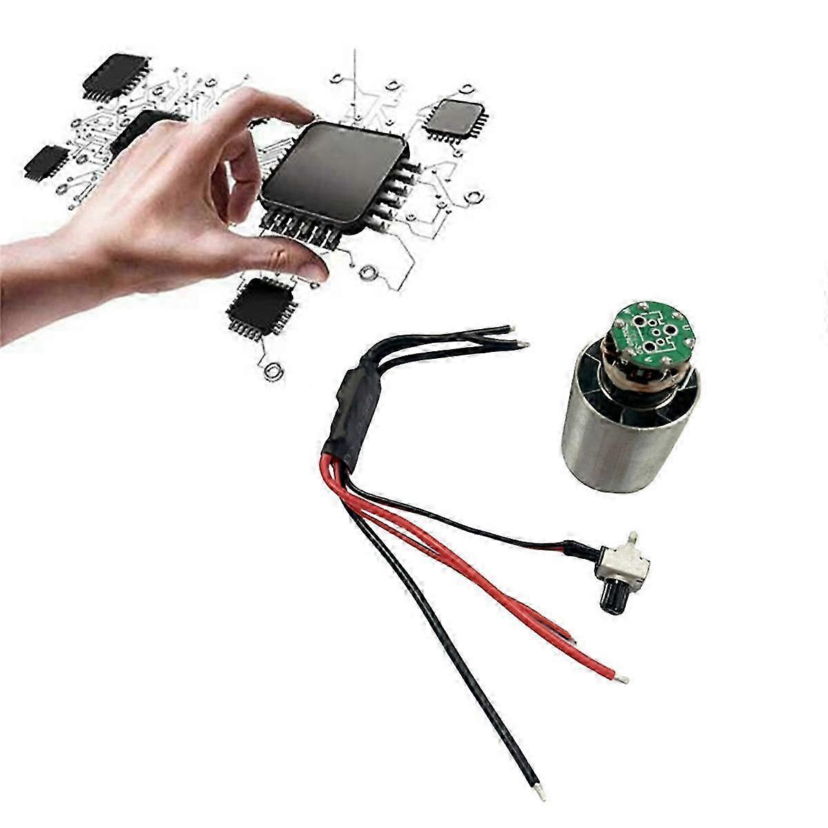 130000 RPM Brushless Motor with ESC Turbo Jet Fan Split Motor for ...