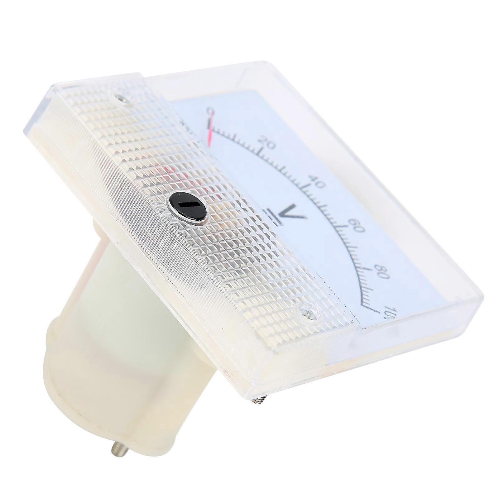 Pointer DC Voltmeter Panel Volt Voltage Meter Measuring Instrument 85C1 ...