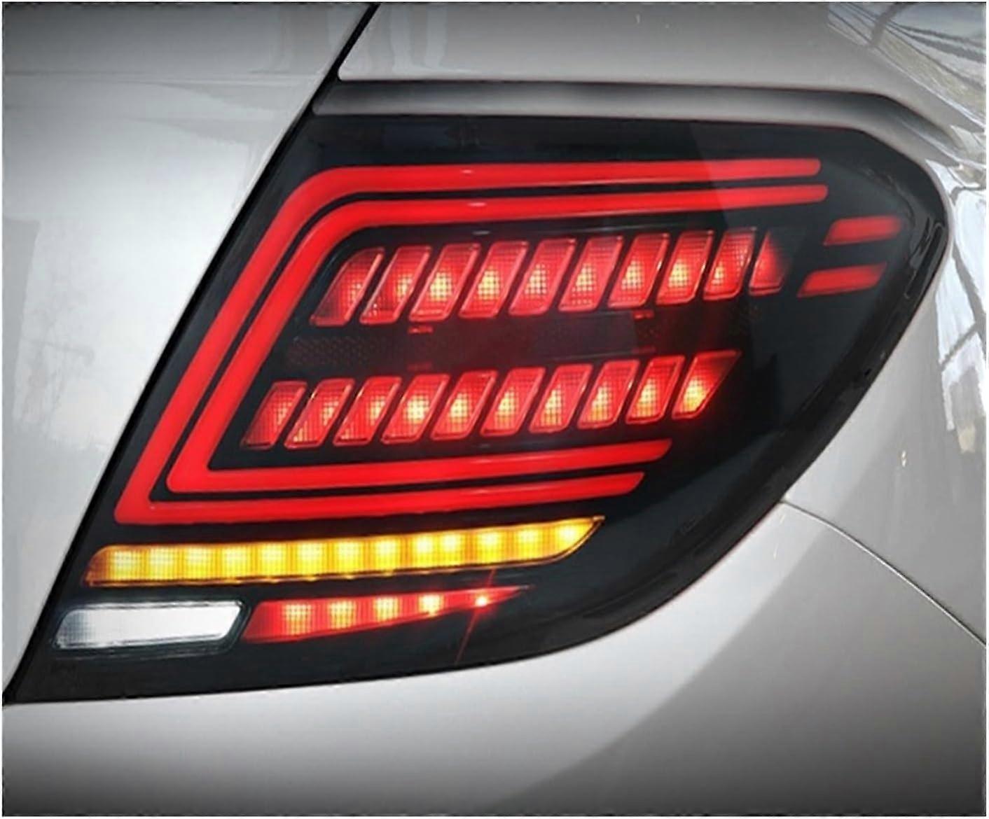 Car LED Tail Lights DRL LED Turn Signal Brake Reversing Fog Tail Lights ...