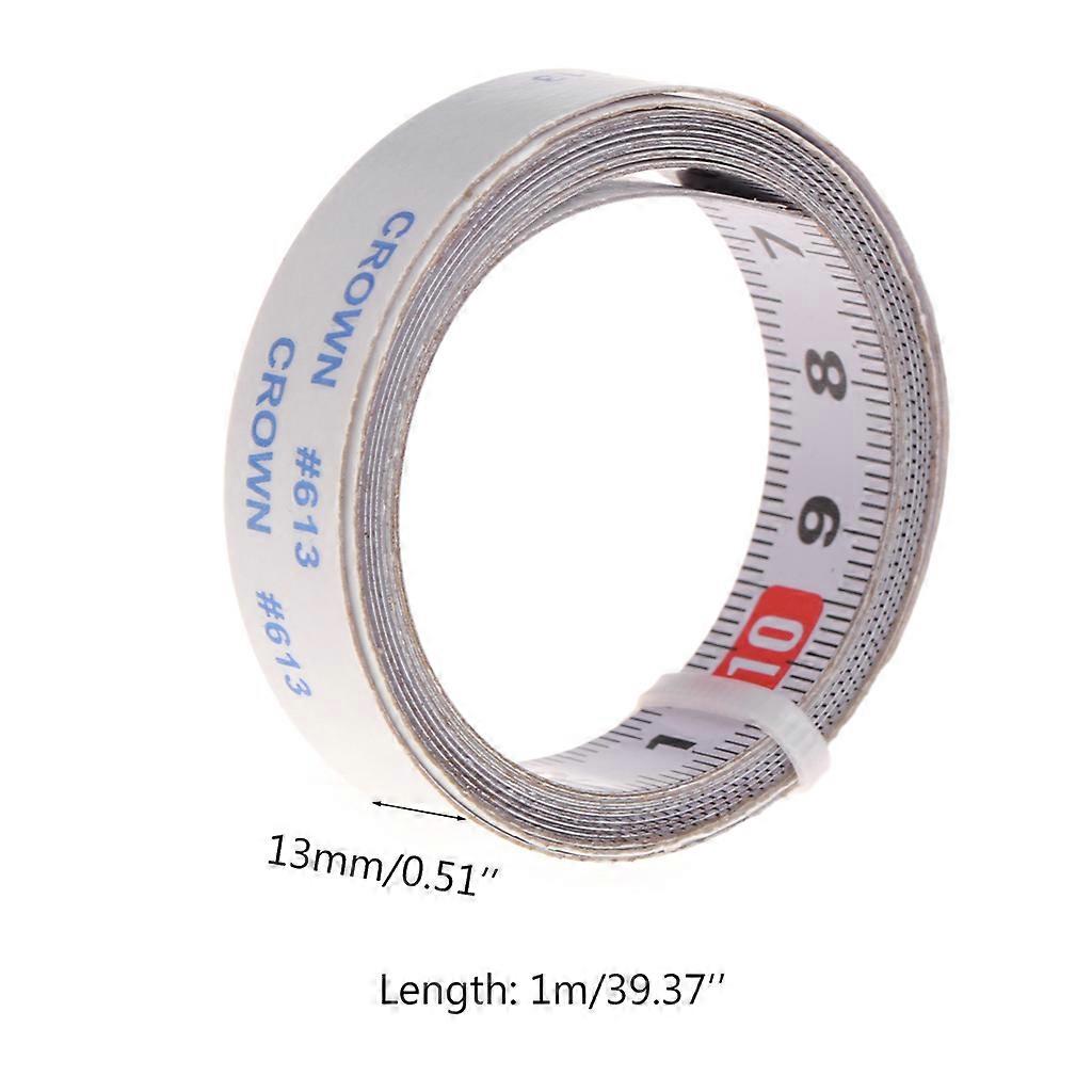 Self Adhesive Tape Measure Steel Tape Metric Scale with Adhesive for ...
