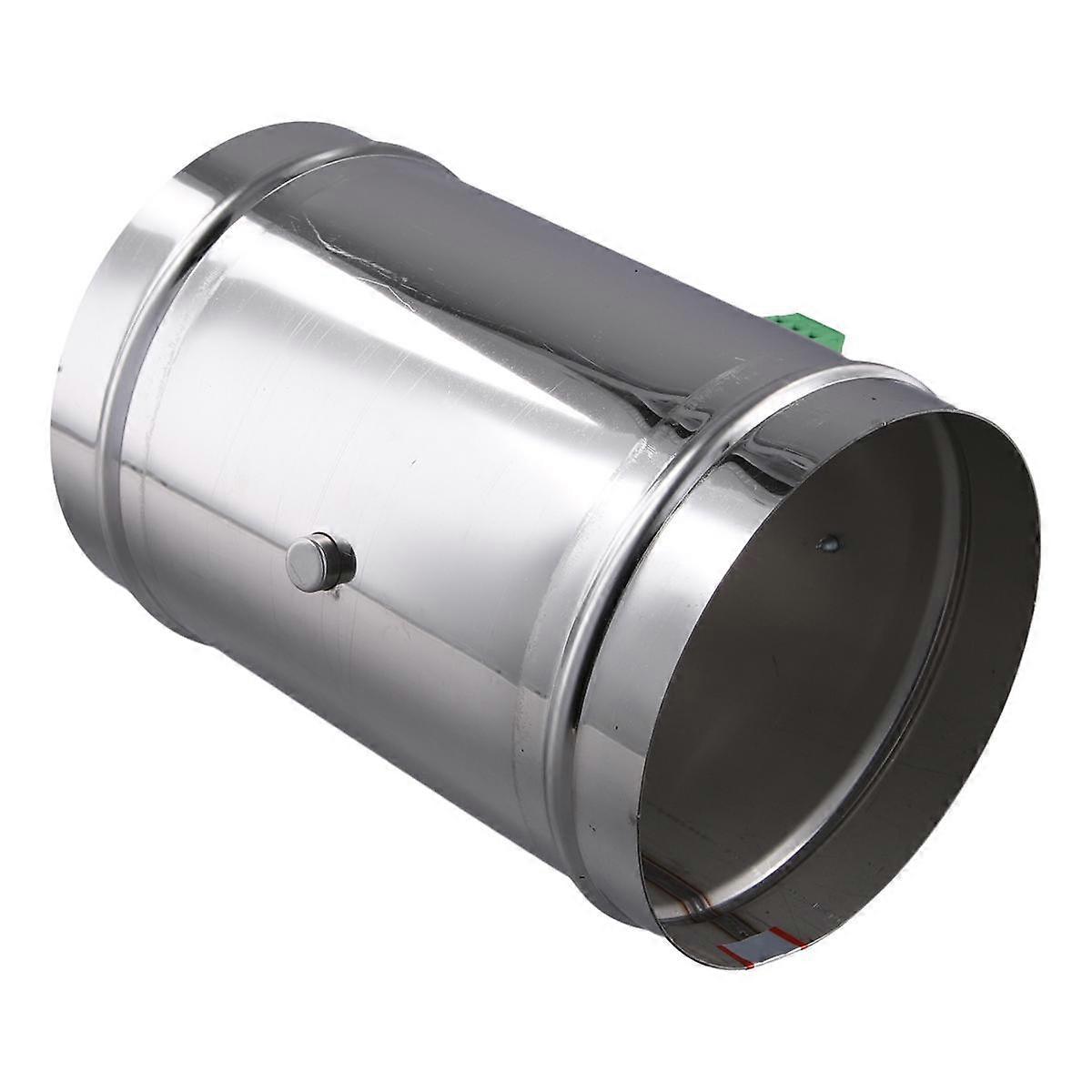 125mm Stainless Steel Electric Air Duct Damper Valve HVAC Air Ducting ...
