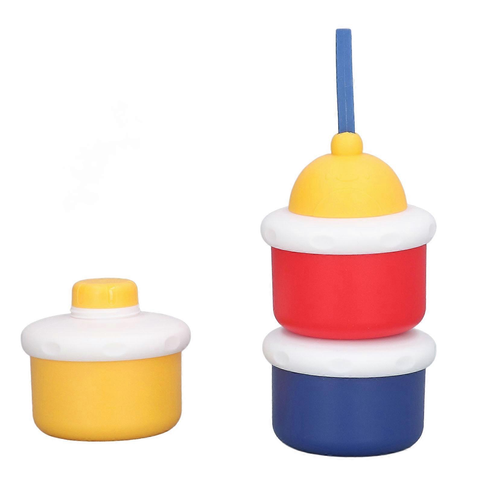 3 Layers Baby Formula Dispenser Large Capacity Independent Layering ...