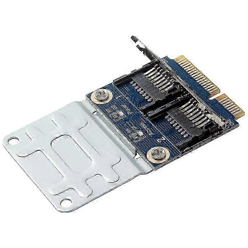 2 SSD HDD suitable for Laptop Dual - SD SDHC SDXC TF to Mini PCIe ...