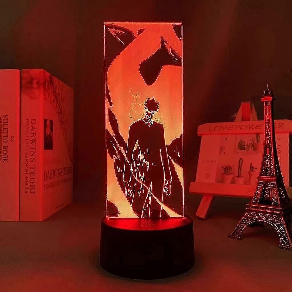 Anime Solo Leveling Jin-Woo Sung Figure LED lamp 3D Night Light Anime ...