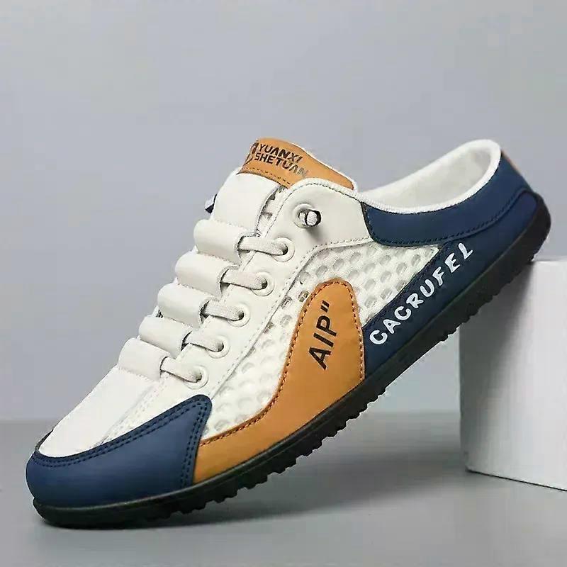 Men's Fashion Soft-soled Half Slippers Summer Trendy Bottom Casual ...