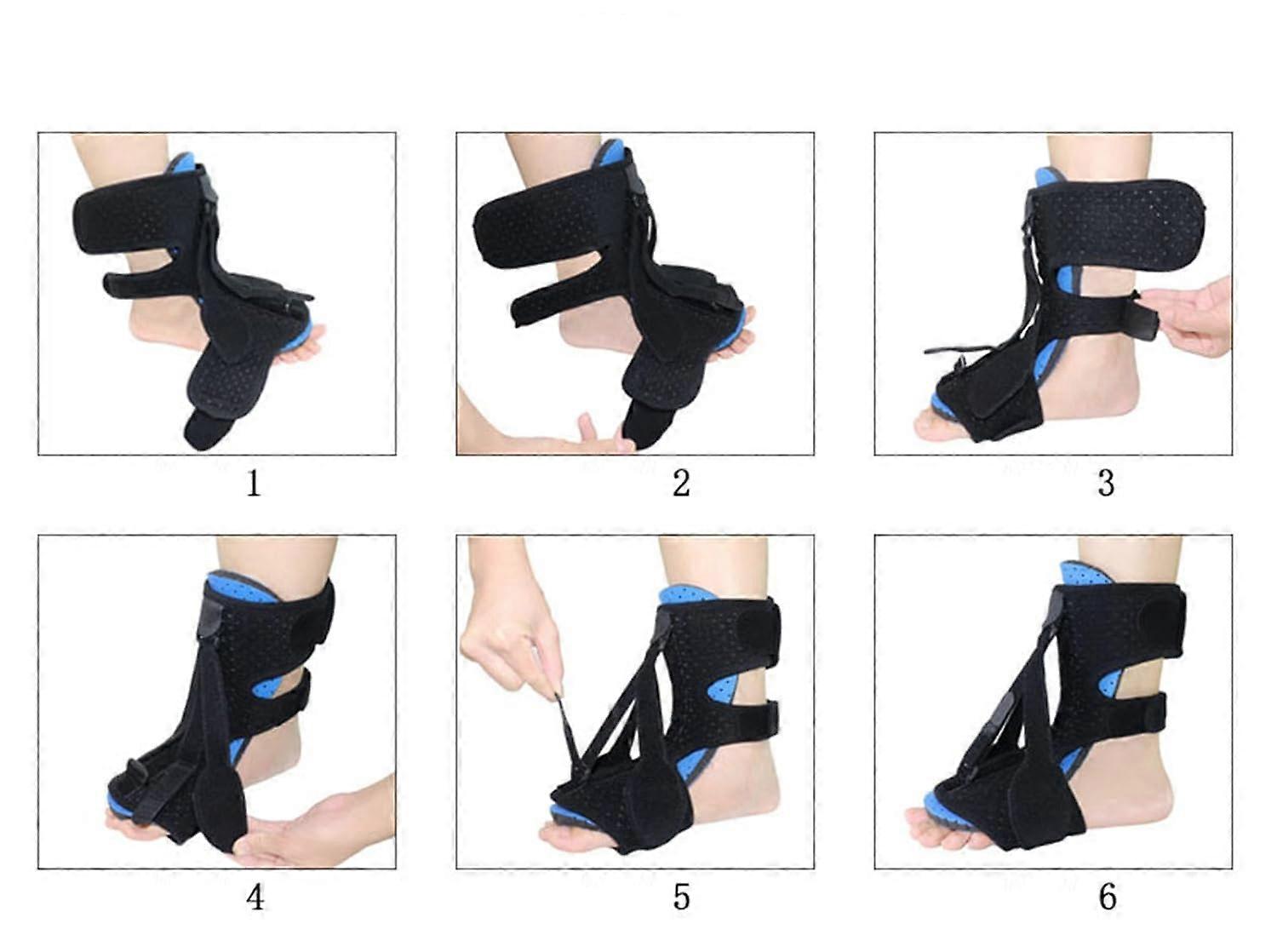 Plantar Fasciitis Night Splint, Improved Orthopedic Foot Drop Orthosis ...