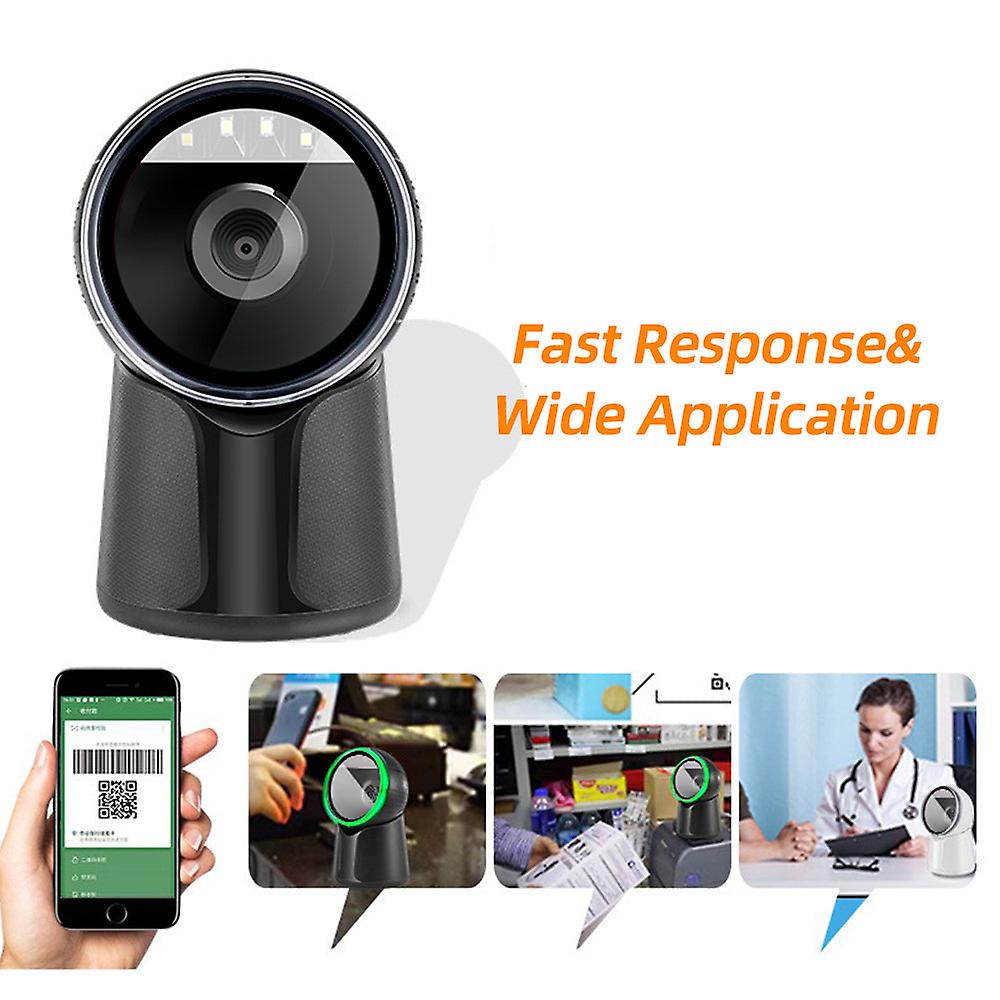 Wired Scanning Platform One-dimensional Barcode/qr Code Scanner For ...