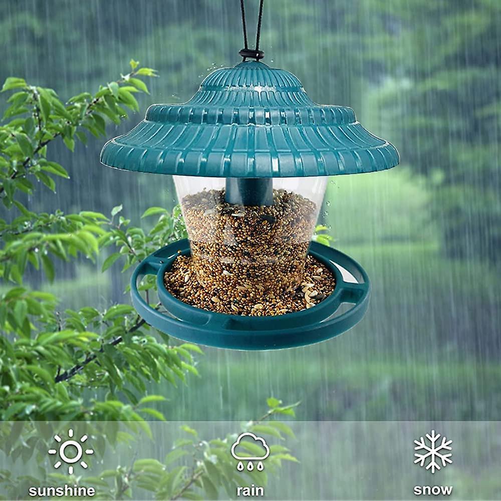 Outdoor Bird Feeder, Free Standing Bird Feeder, Outdoor Hanging Bird ...