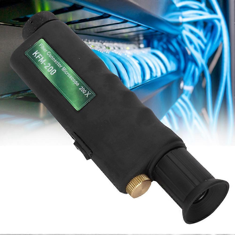 Handheld Optical Fiber Microscope Inspection Mini 200X 400x ...