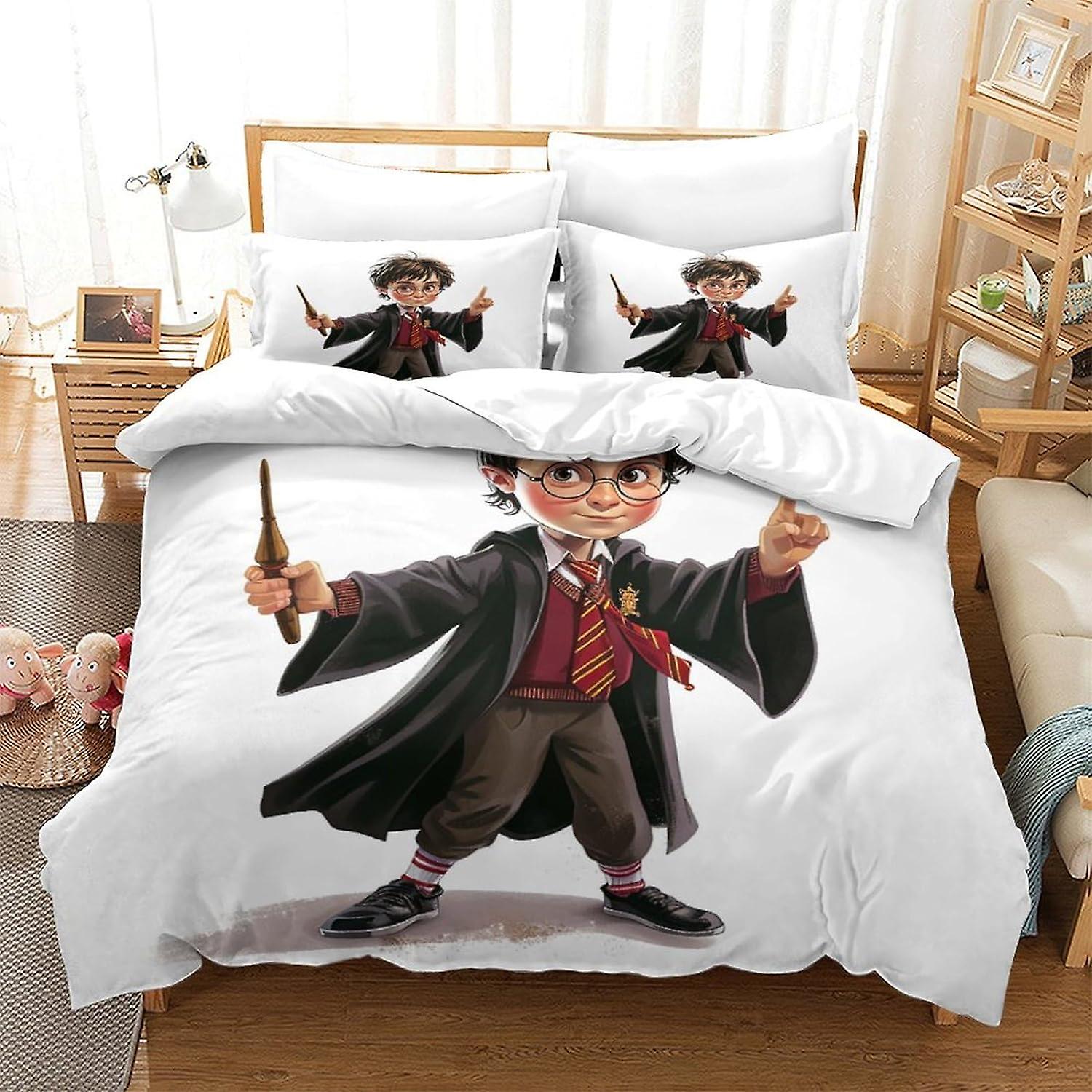 Harry Potter Comforter Covers Duvet Cover Quilt Cover for Boys Girls 3D ...