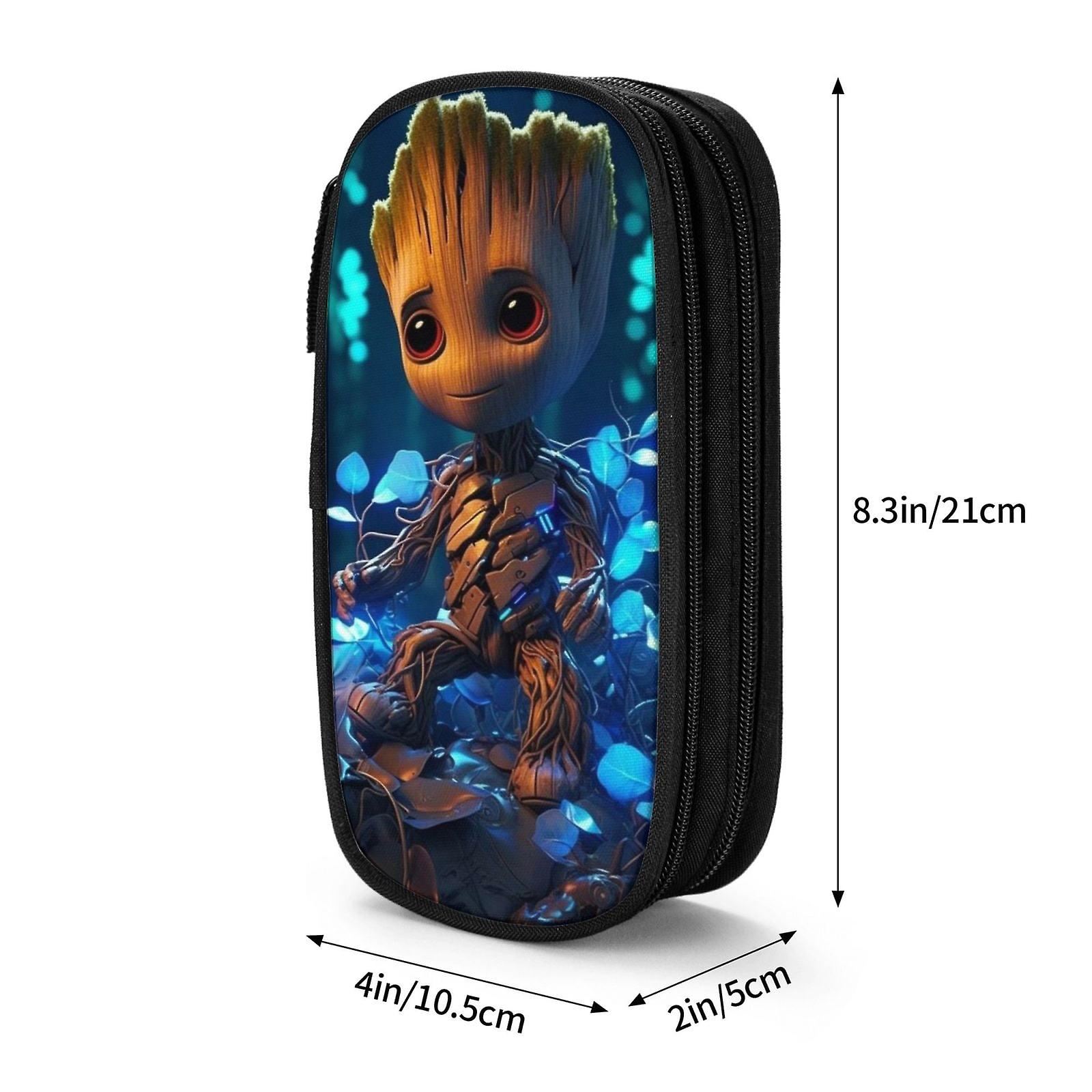 I Am Groot Big Capacity Pencil Case, Large Pencil Pouch Pen Box Bag ...