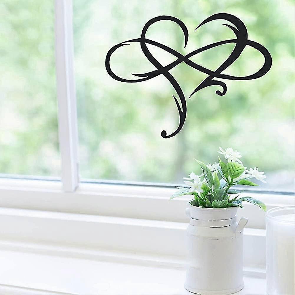 Wall Metal Heart Hanging Love Sign Art Sculpture Ornament Decoration ...