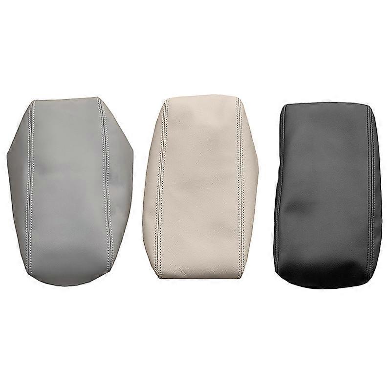 for Toyota Prius 2004-2009 PU Leather Car Center Console Armrest Cover ...
