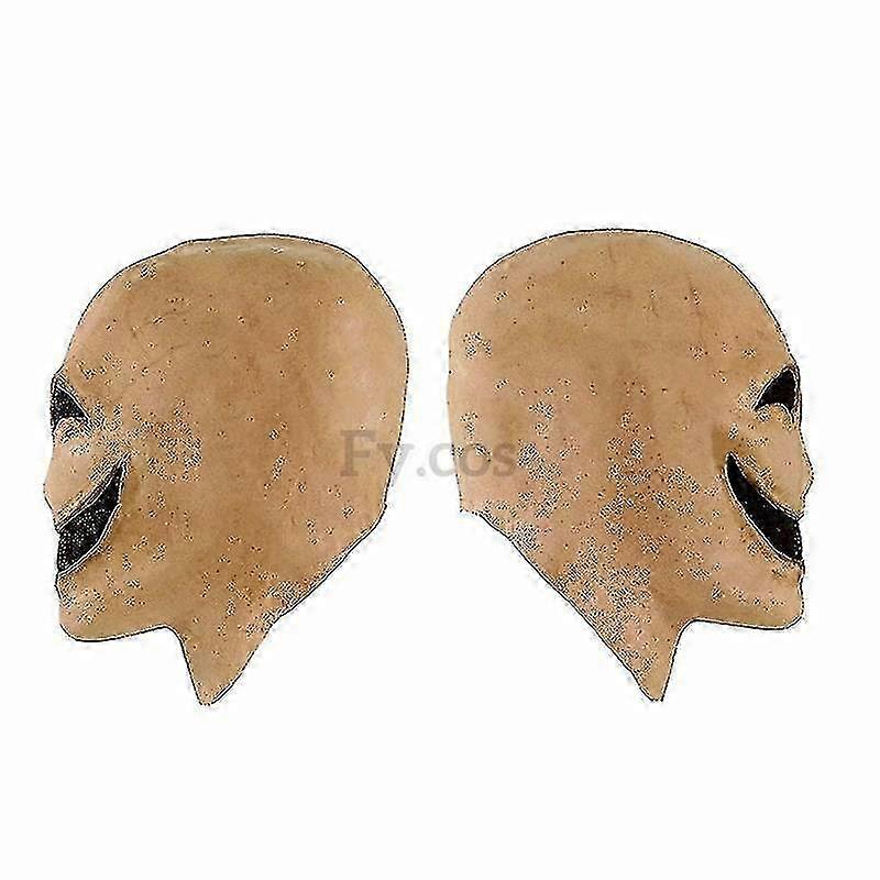 Smile No Face Man Latex Mascara Full Head Horror Faceless Disguise ...