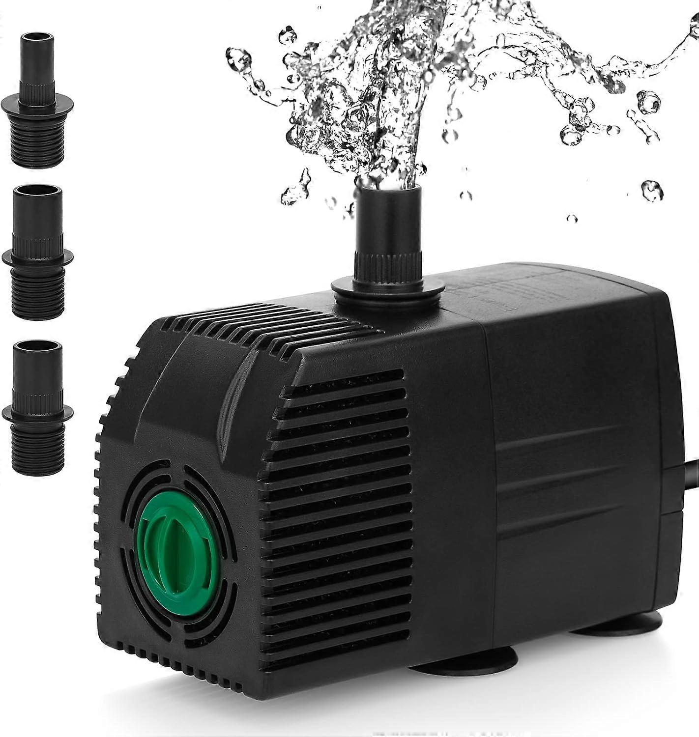 Submersible Water Pump, 3000L/H 55W Aquarium Pump Adjustable Pond Pump ...