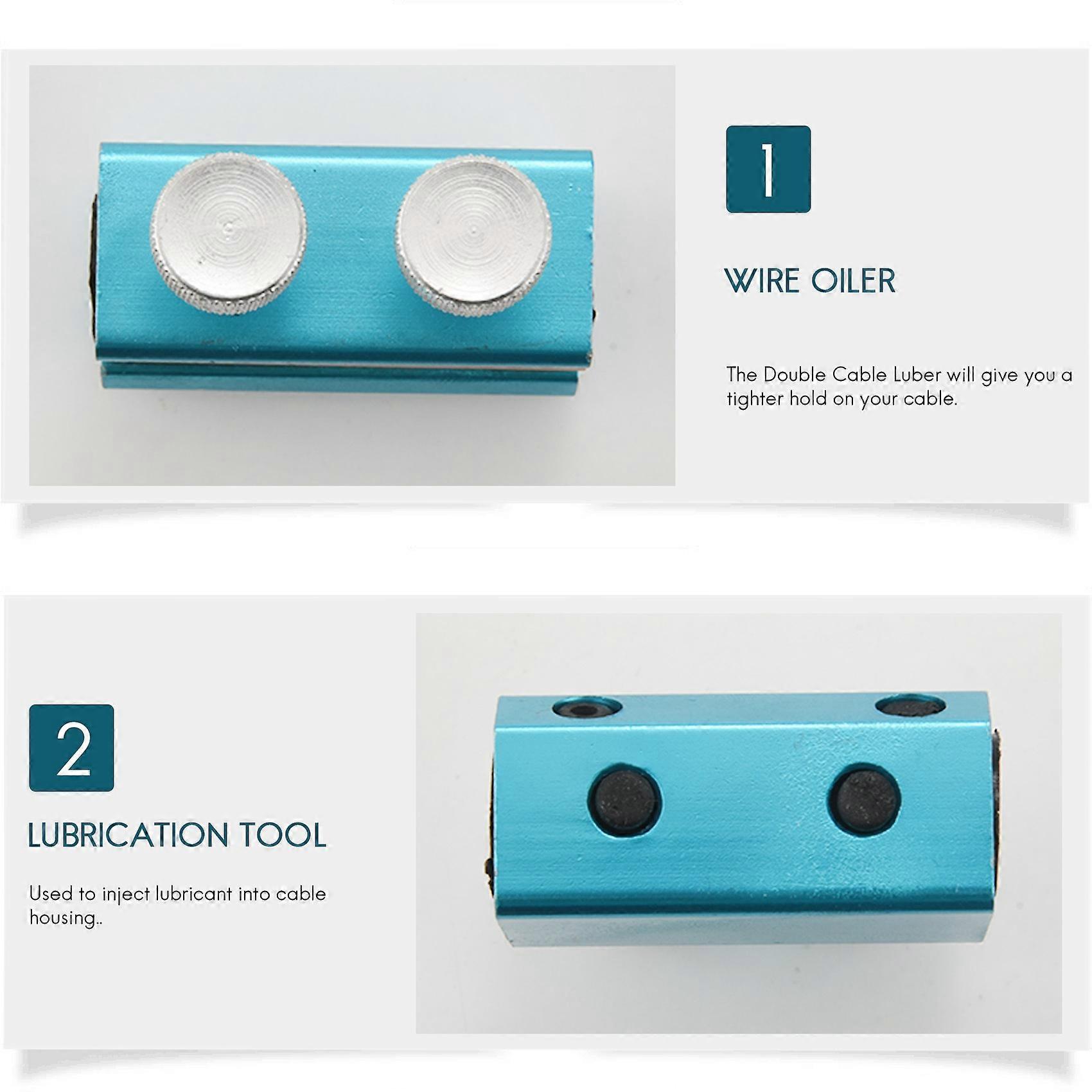 Motorcycle Aluminium Cable Lube Tool Cable Lubrication Wire Oiler ...