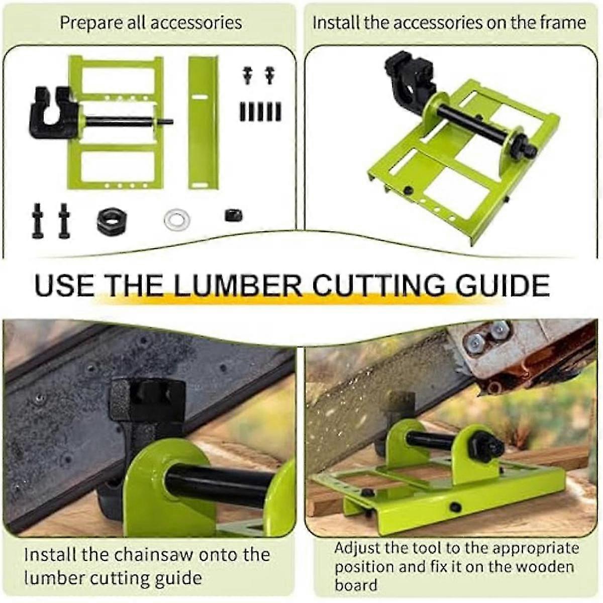 Vertical Portable Chainsaw Wood Cutting Tool,lumber Cutting Guide For ...