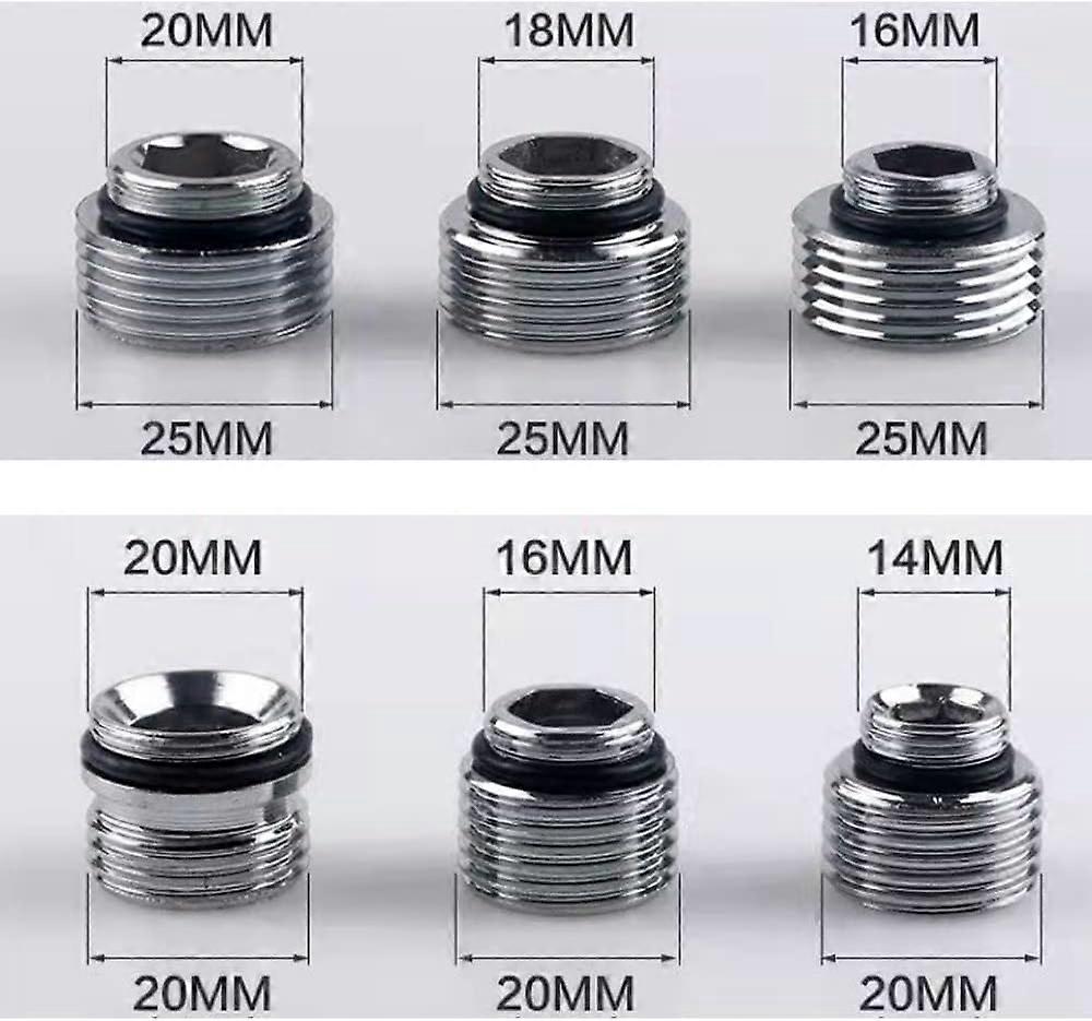 Brass Faucet Adapter, Male Thread Bathroom Tap for Sink Faucet Water ...