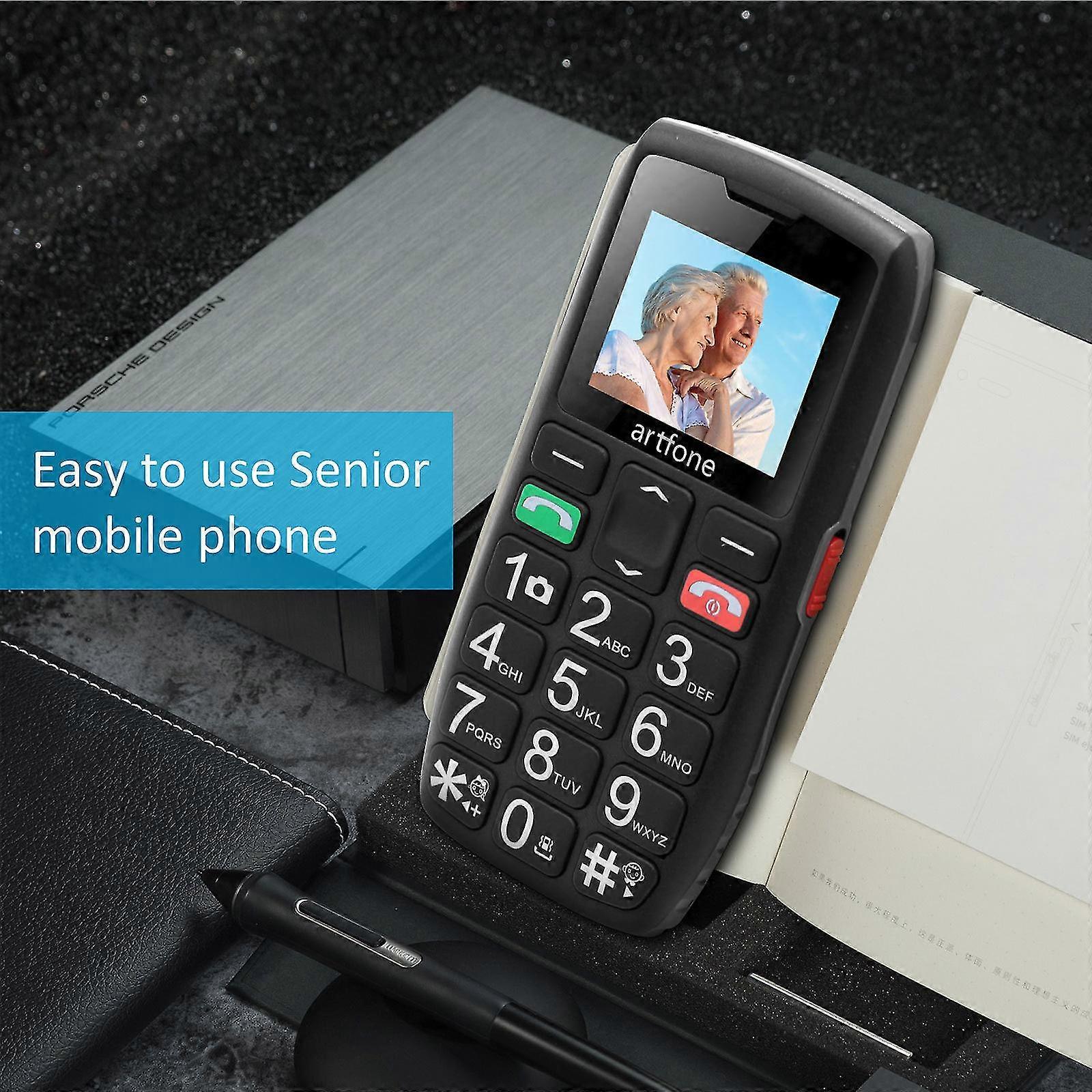 Unlocked Senior Mobile Phone With Big Buttons - Sos Button - Fm Radio ...