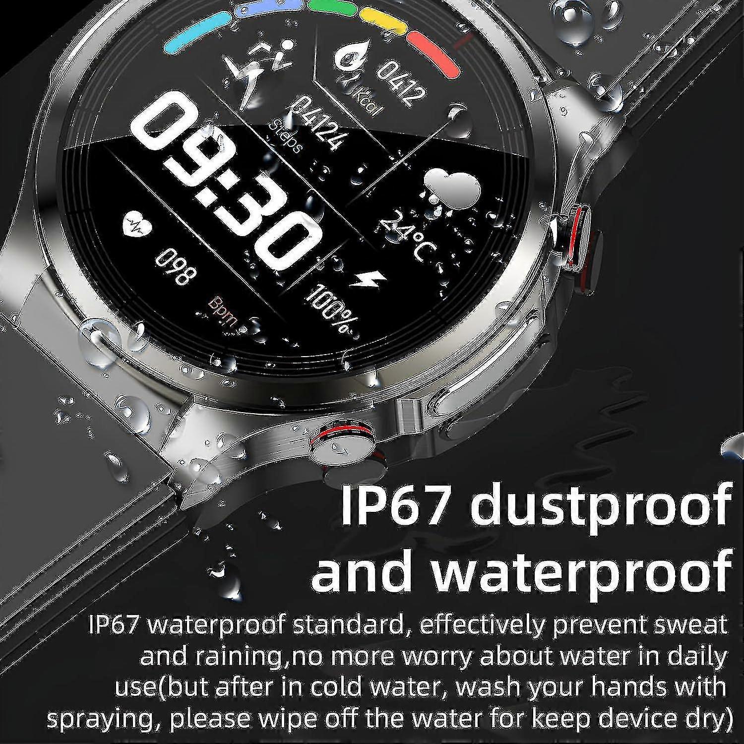 Blood Sugar Monitor Watch, Painless Non-invasive Blood Glucose Monitor ...