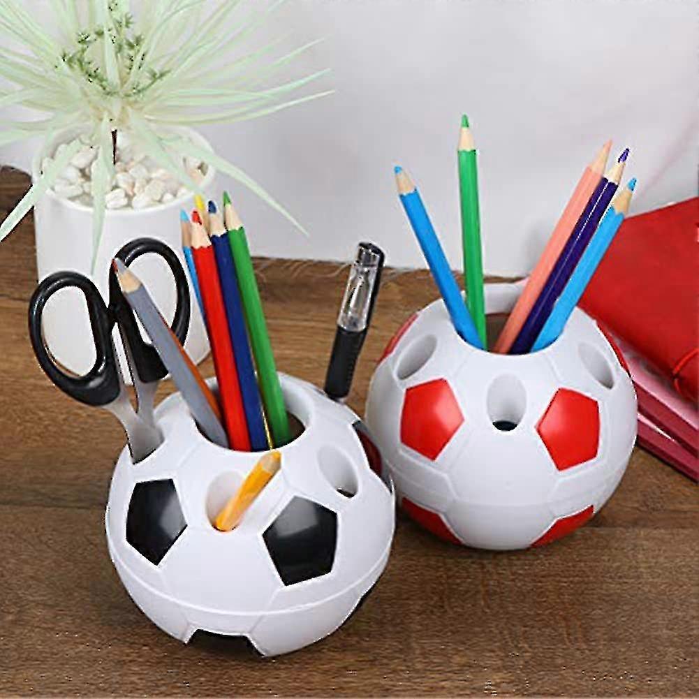 Creative Pen Holder, Football Multifunction Football Pen Box Desk Diy ...