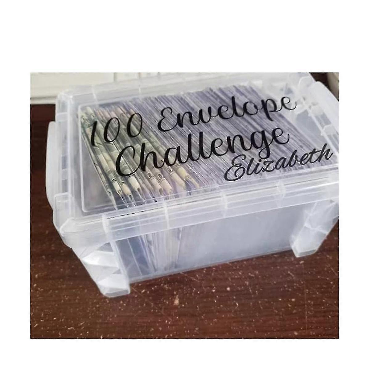 100 Envelope Challenge Box Set Easy and Fun Way to Save 10,000, 100 ...