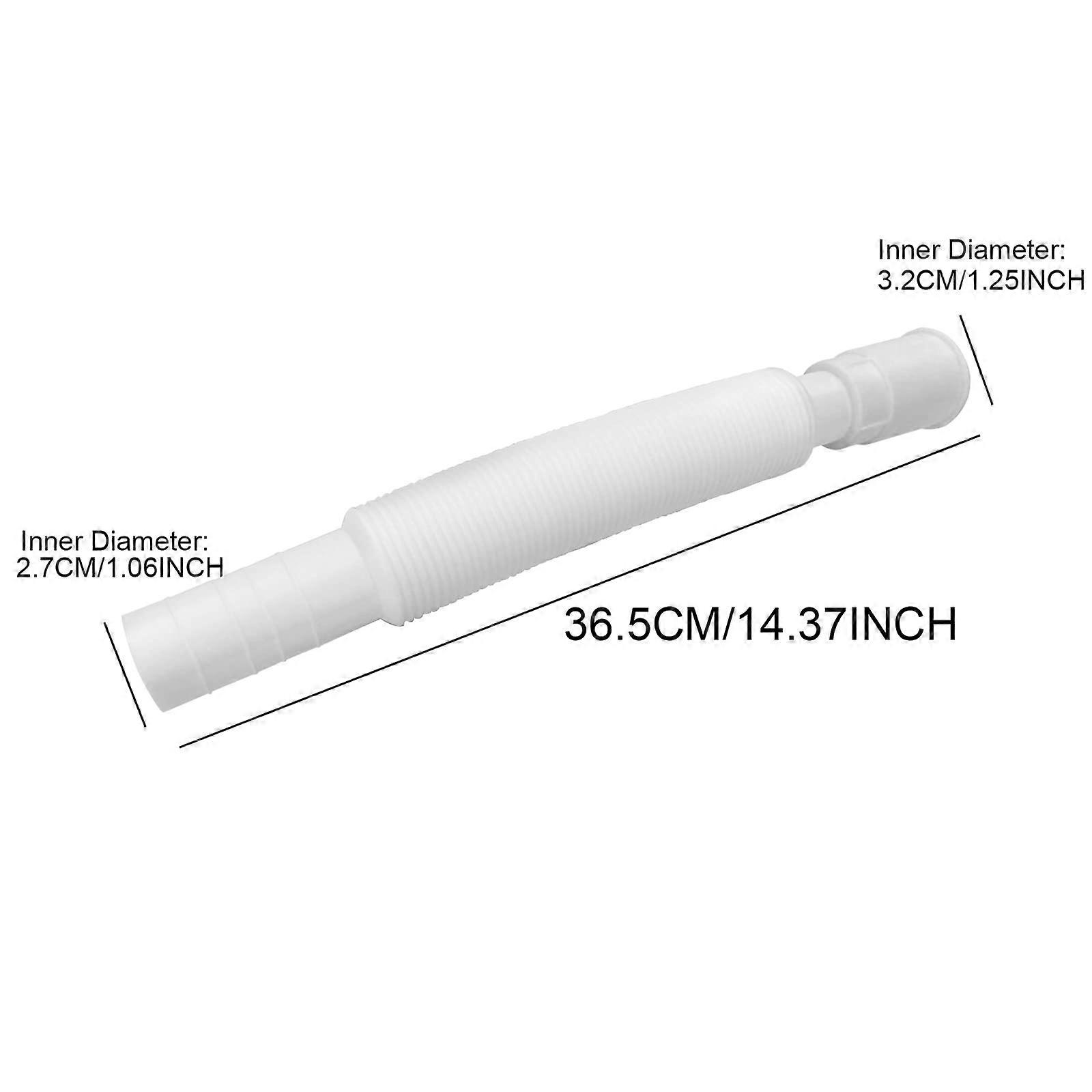 1-1/4 Inch Angle Simple Flexible and Expandable Drain Pipe Tube S Trap ...