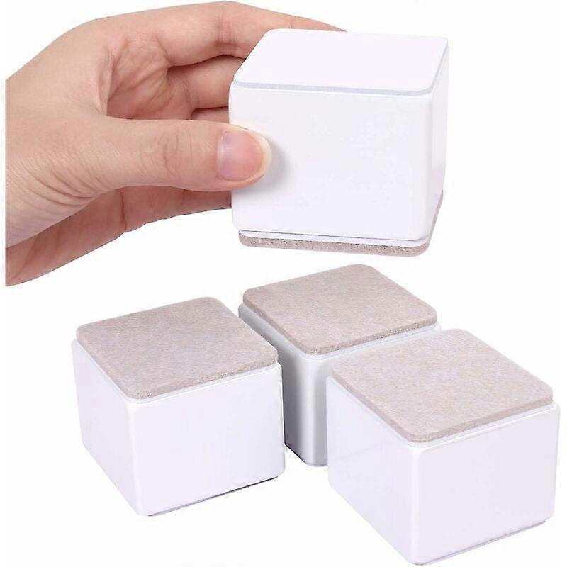 4 stuks 5 cm meubelverhogers, 6 cm lengte bedverhogers, kan 5 cm ...