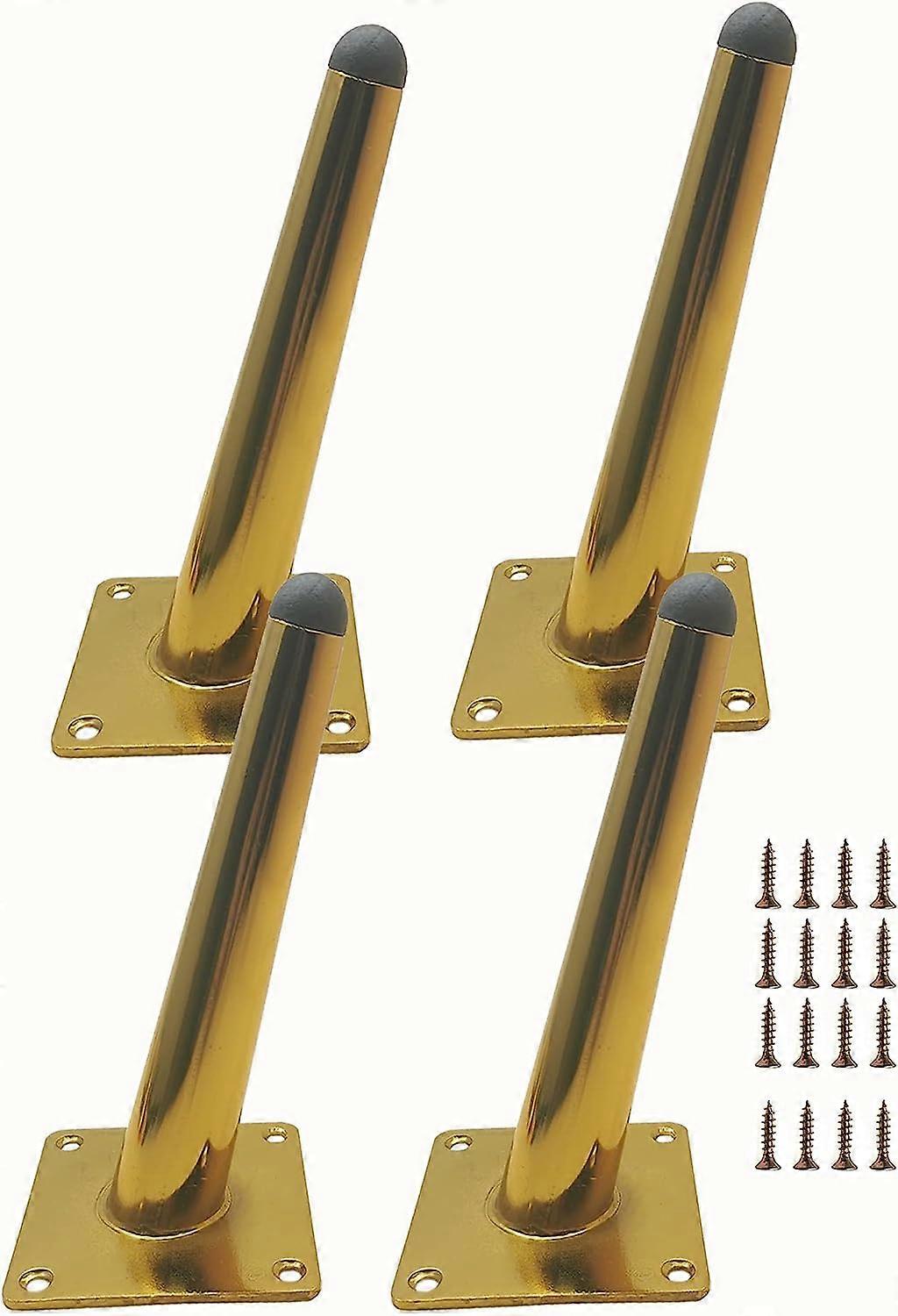 Furniture Legs Luxury Gold, Oblique Tapered TV Cabinet Legs, Dresser ...