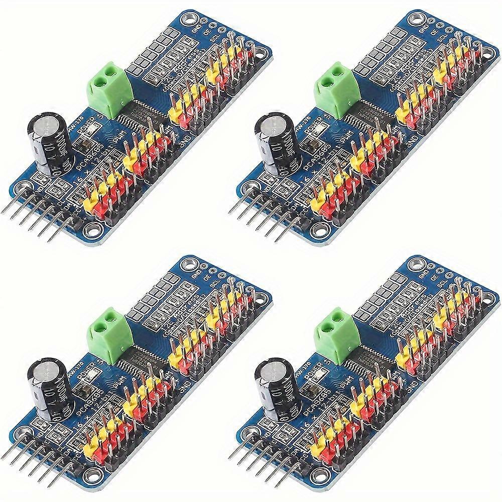 1pc/5stk 16-kanals PWM servomotordriver PCA9685 IIC-modul 12-bit til ...