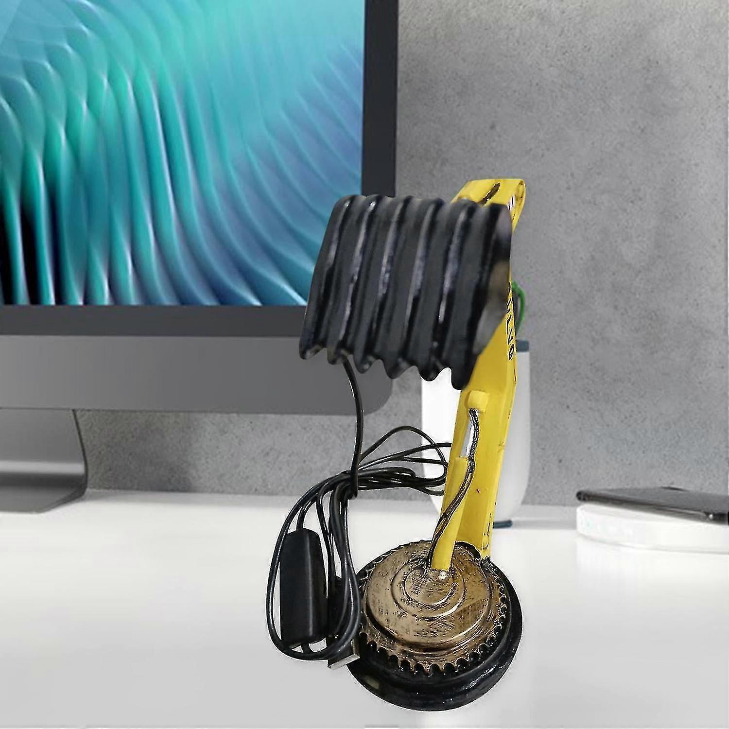 ZHOUBA Table Lamp Industrial Style Stable Digger Shape LED Movable ...