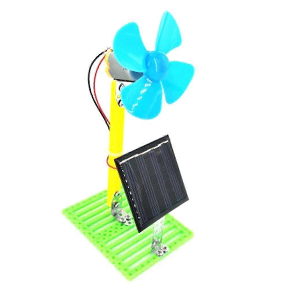 DIY Solar Powered Fan Machine Toy Exporing Physics Motor Electrical ...