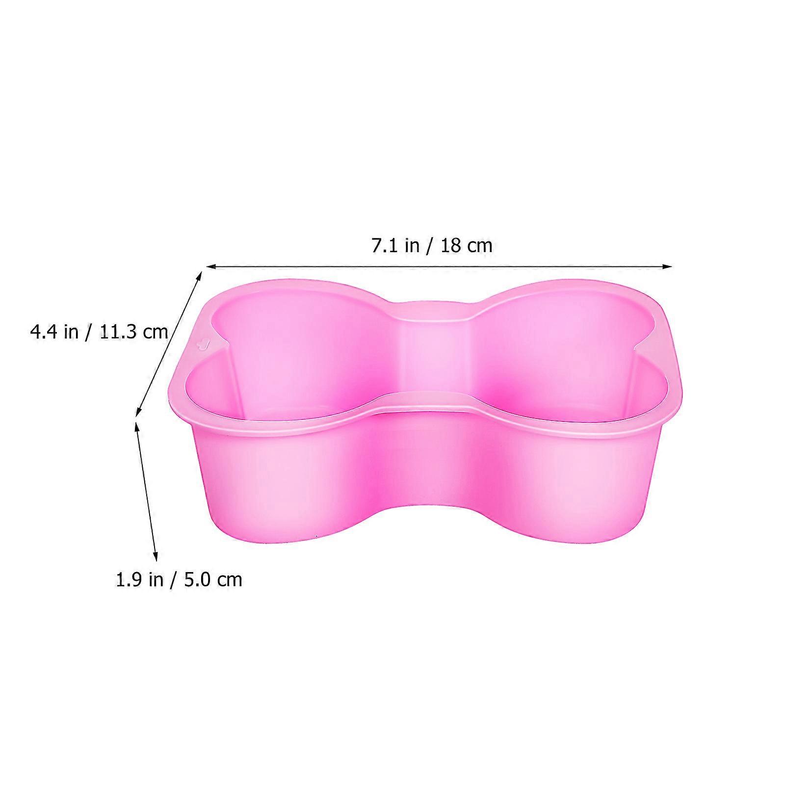 2 Pcs Dog Cake Pan Bone Shape Cake Mold Novelty Pet Cake Pan Silicone ...