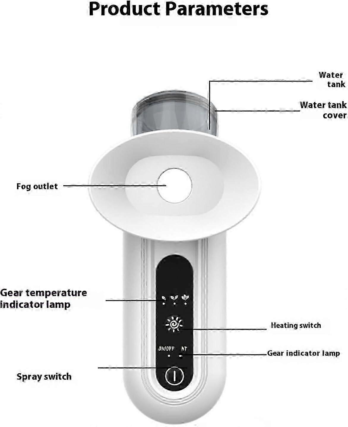 Eye Mist Steam Sprayer for Relief Dry Eyes, Eye Treatment, Portable ...